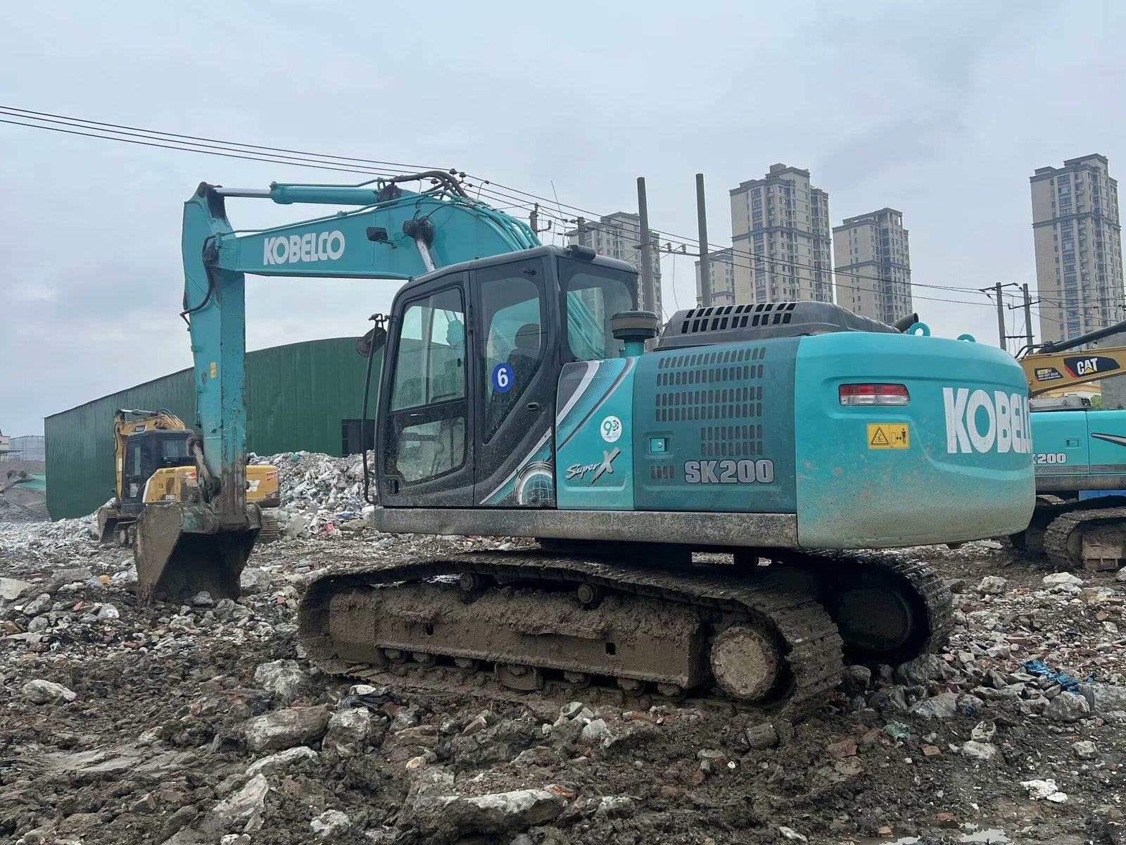 USED Kobelco SK200D-10 excavator - rexcavators.com